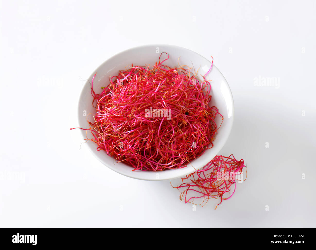 Raw food - Red beet sprouts Stock Photo - Alamy