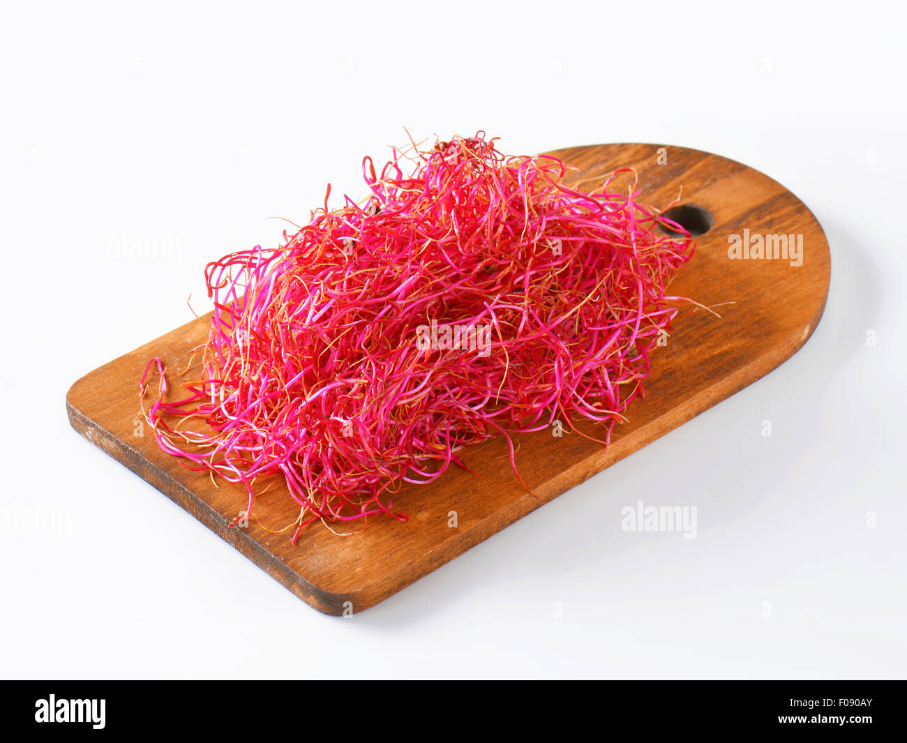 Raw food - Red beet sprouts Stock Photo - Alamy
