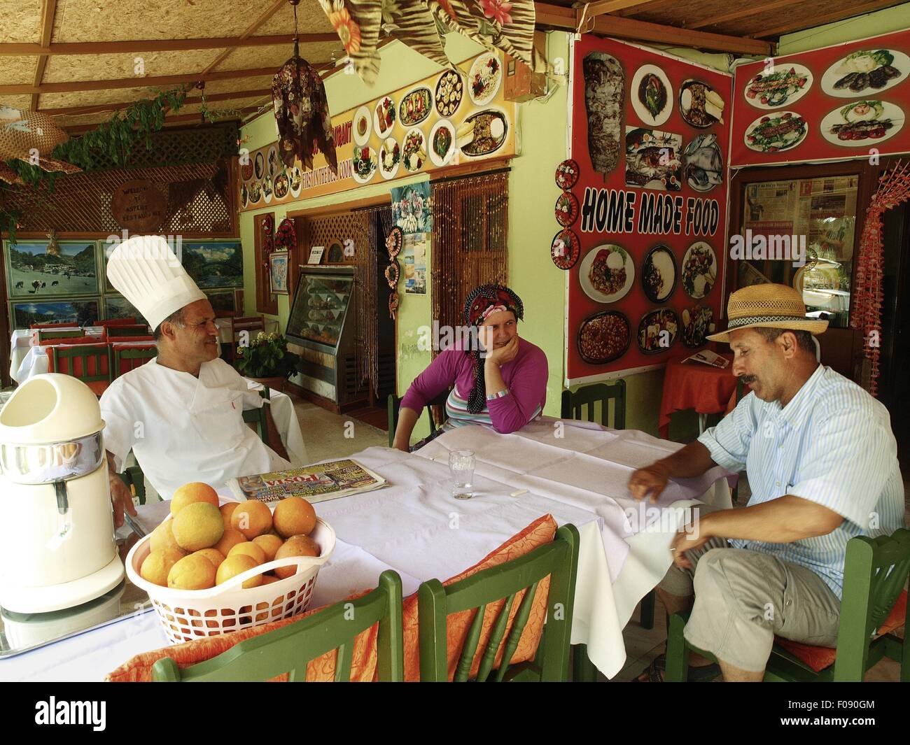 Conversation table in village hi-res stock photography and images - Alamy