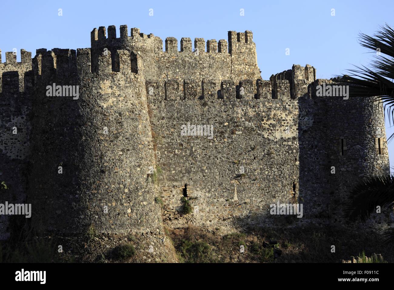 Mamure Castle in Anamur, Mersin Province, Turkey Stock Photo - Alamy