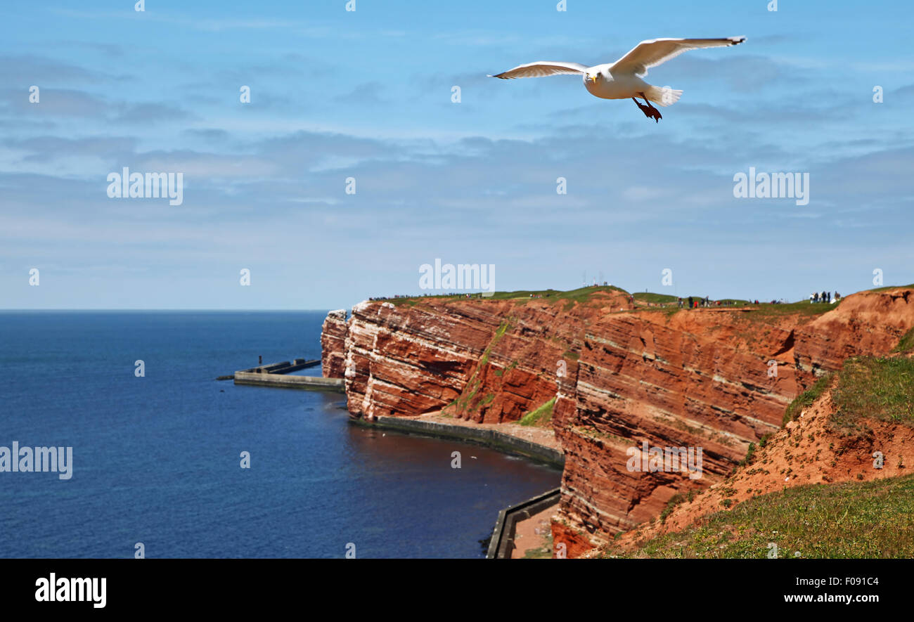 on famous Island Heligoland, Germany Stock Photo - Alamy