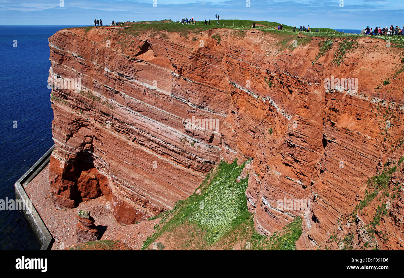 on famous Island Heligoland, Germany Stock Photo - Alamy