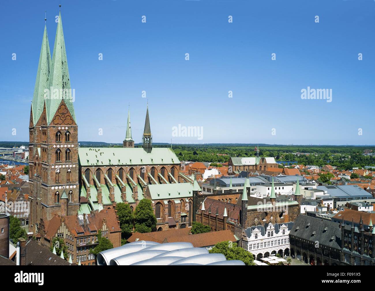Aerial photo aerial photograph architecture baltic baltic sea coast hi ...