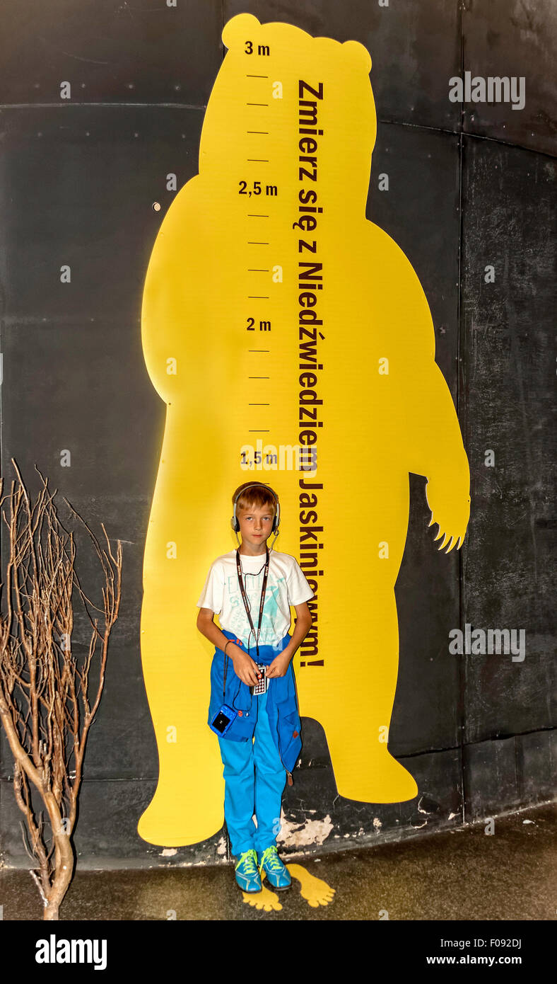 Boy listening audio guide hi-res stock photography and images - Alamy