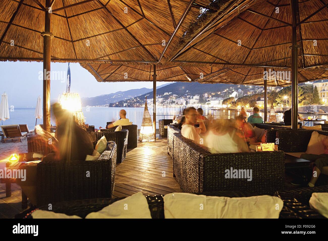 Opatija croatia cafe hi-res stock photography and images - Alamy