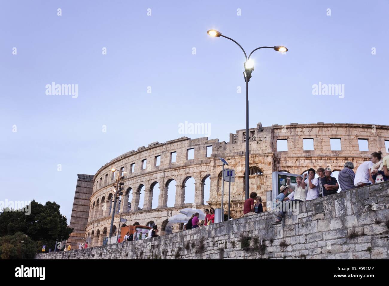 Amphitheater in pula view hi-res stock photography and images - Alamy