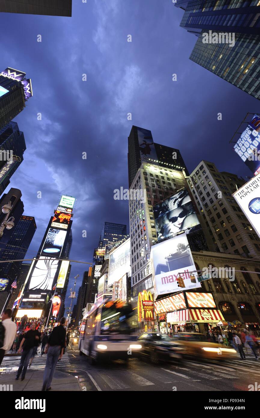 Low angle people on times hi-res stock photography and images - Alamy