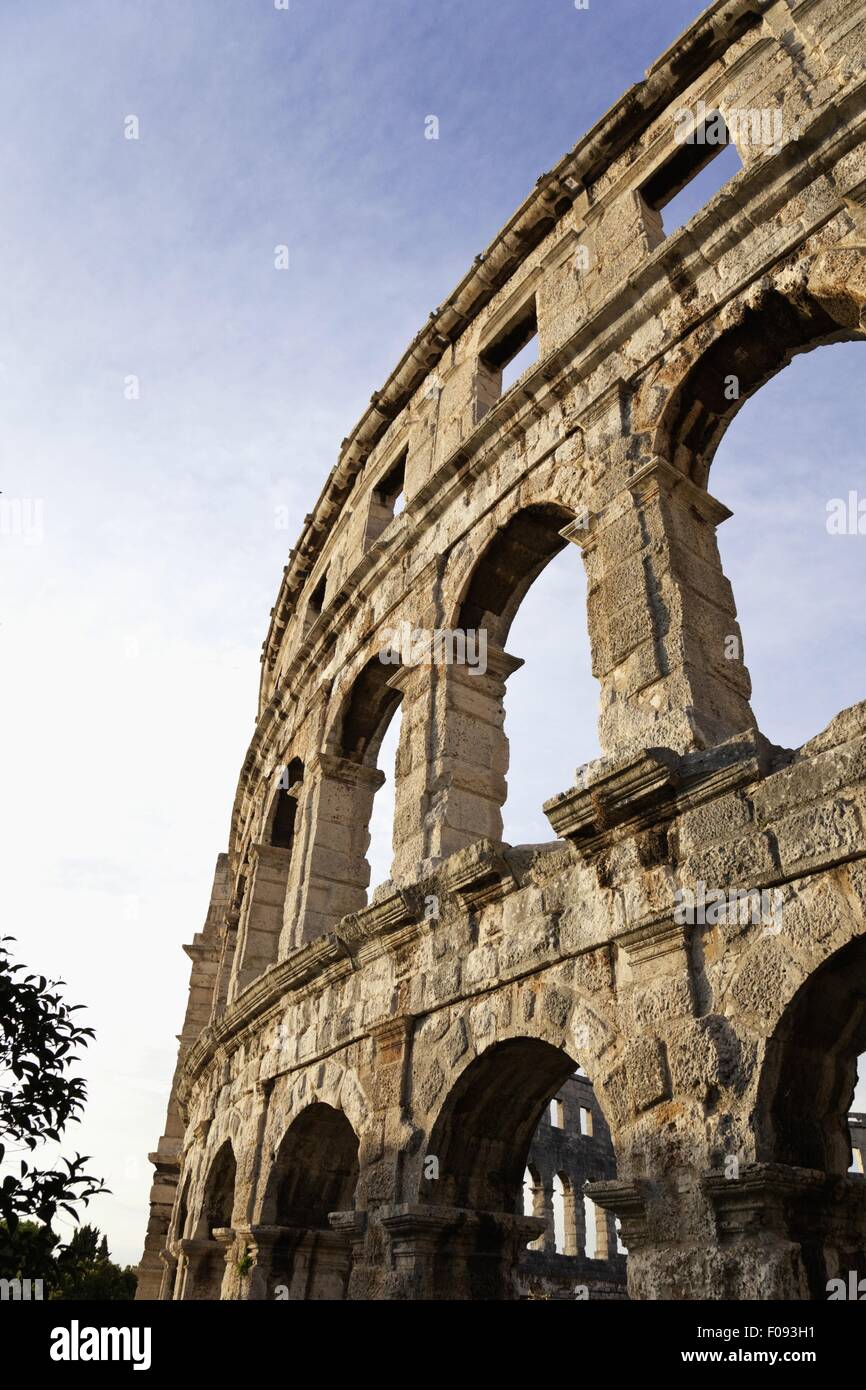 Pula Arena amphitheater in Croatia Stock Photo - Alamy