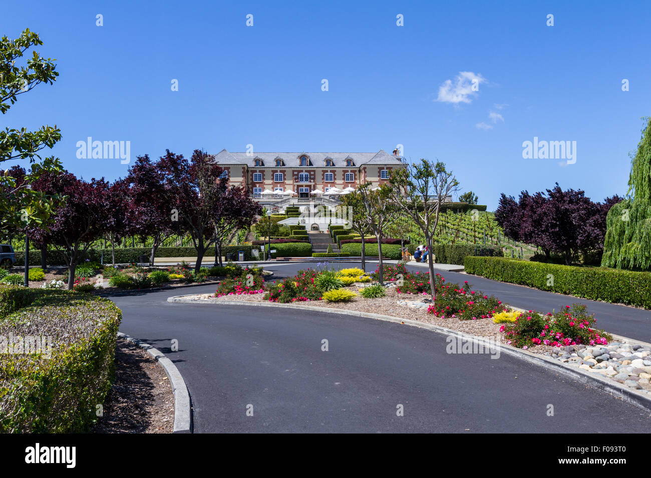 Napa Valley, California - May 12 :Beautiful Chateau, Domaine Carneros a ...