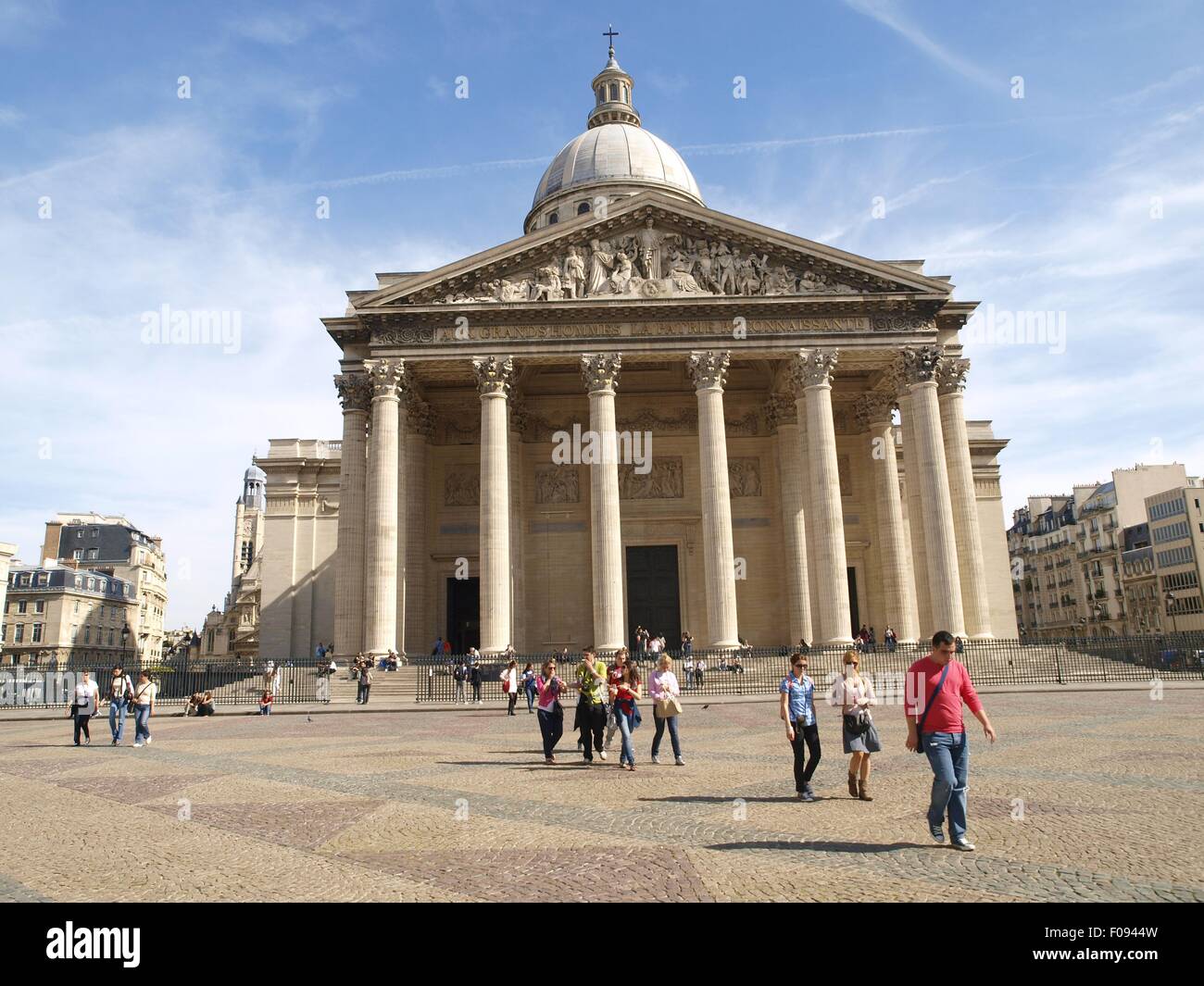 Pantheon entrance hall in paris hi-res stock photography and images - Alamy