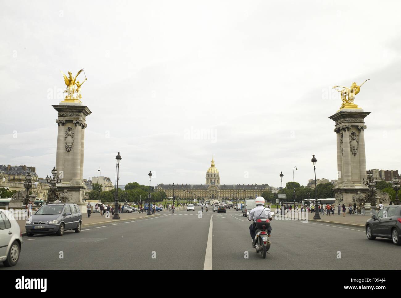 View of Pont Alexandre III in Paris, France Stock Photo - Alamy
