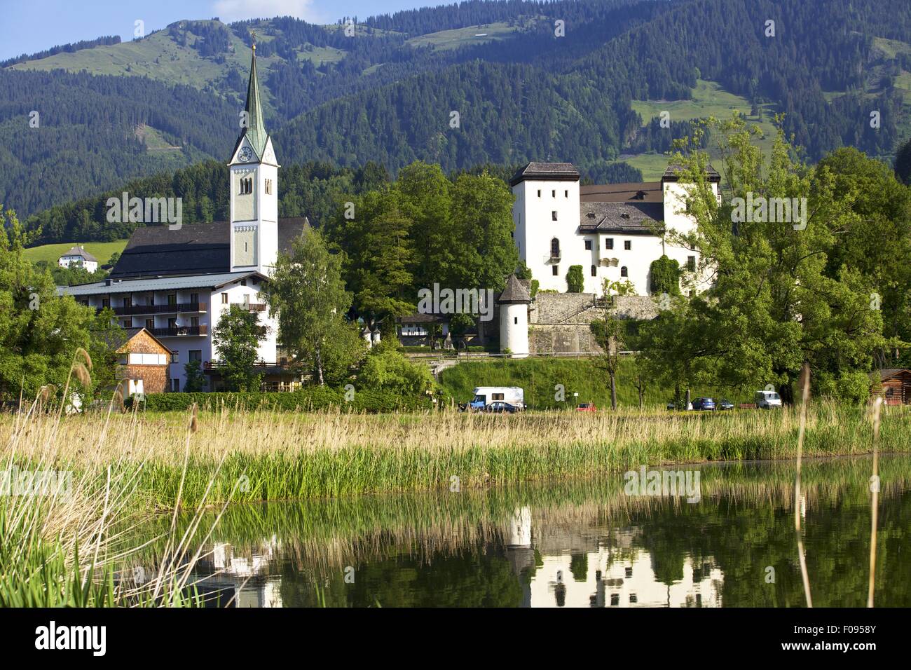 Lake goldegg hi-res stock photography and images - Alamy