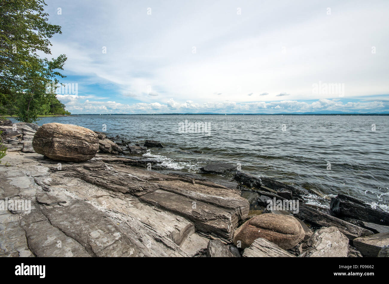 Point Au Roche State Park Stock Photo - Alamy