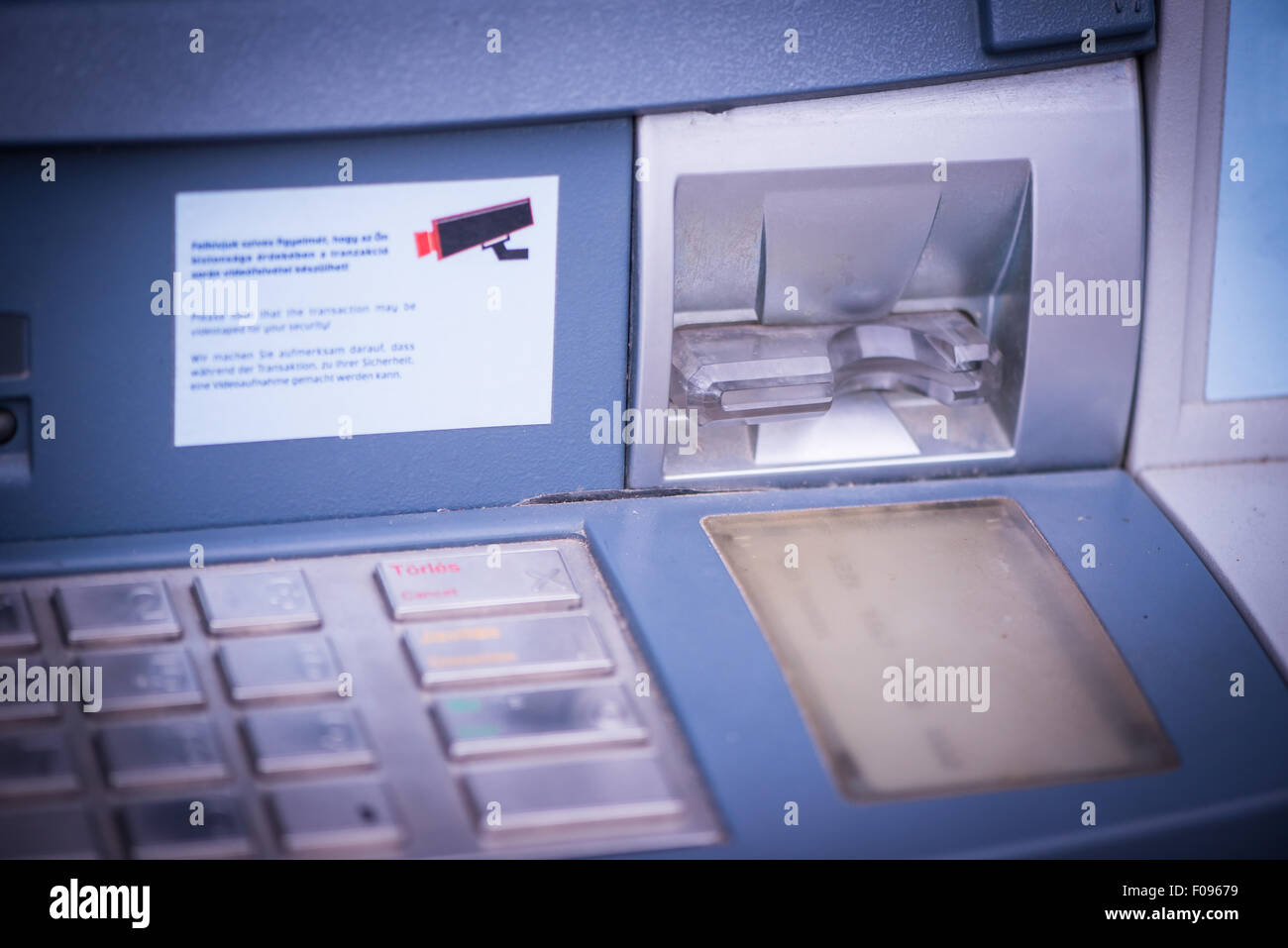Bills atm hi-res stock photography and images - Alamy
