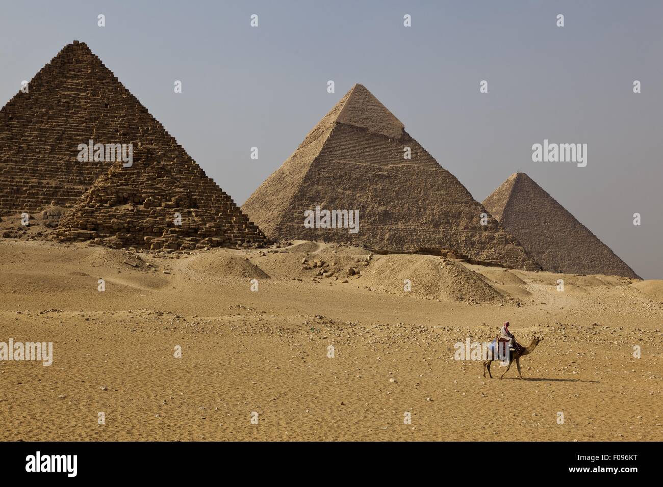 View of The Great Pyramid of Giza, Egypt Stock Photo - Alamy