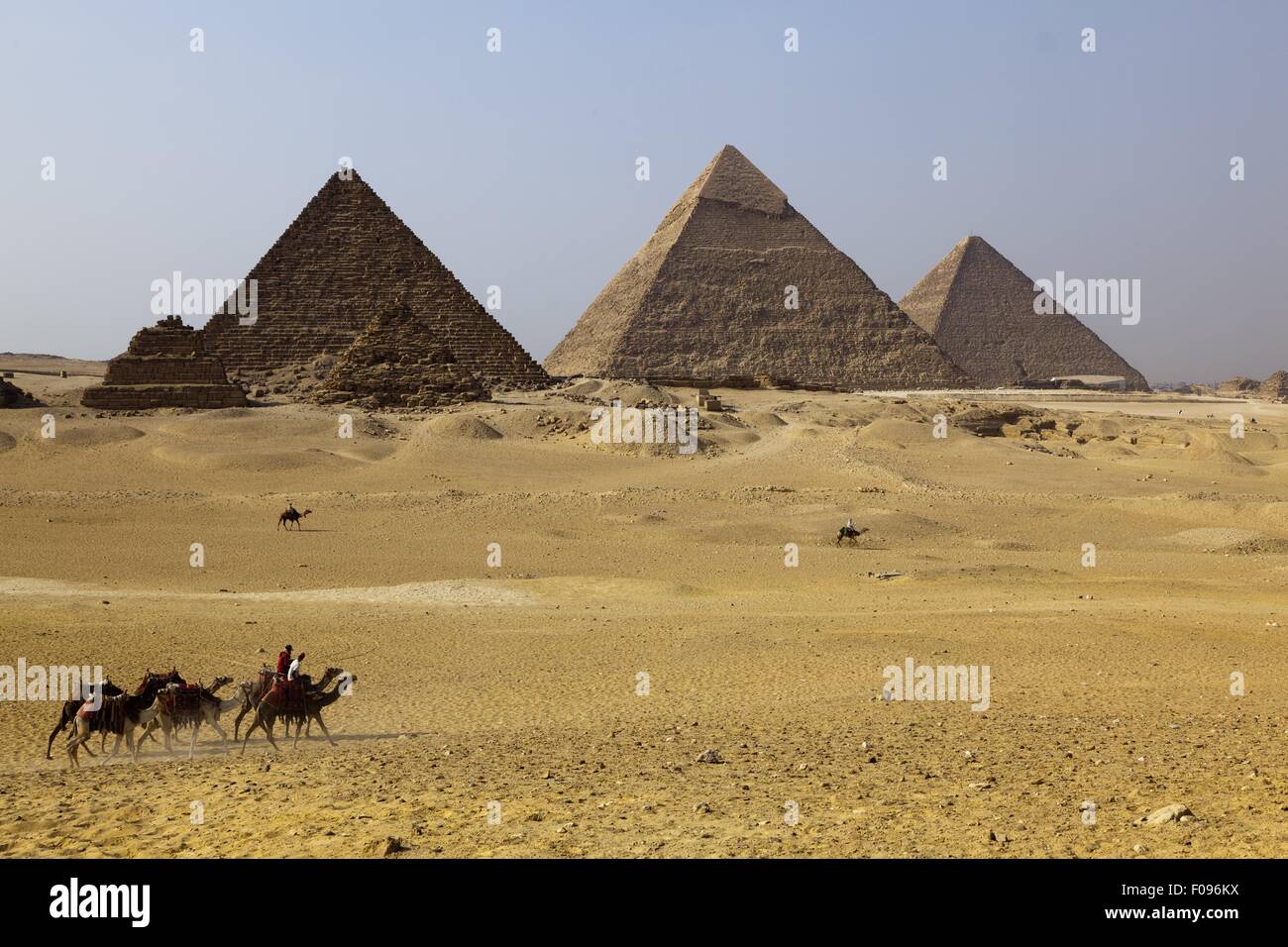 View of The Great Pyramid of Giza, Egypt Stock Photo - Alamy