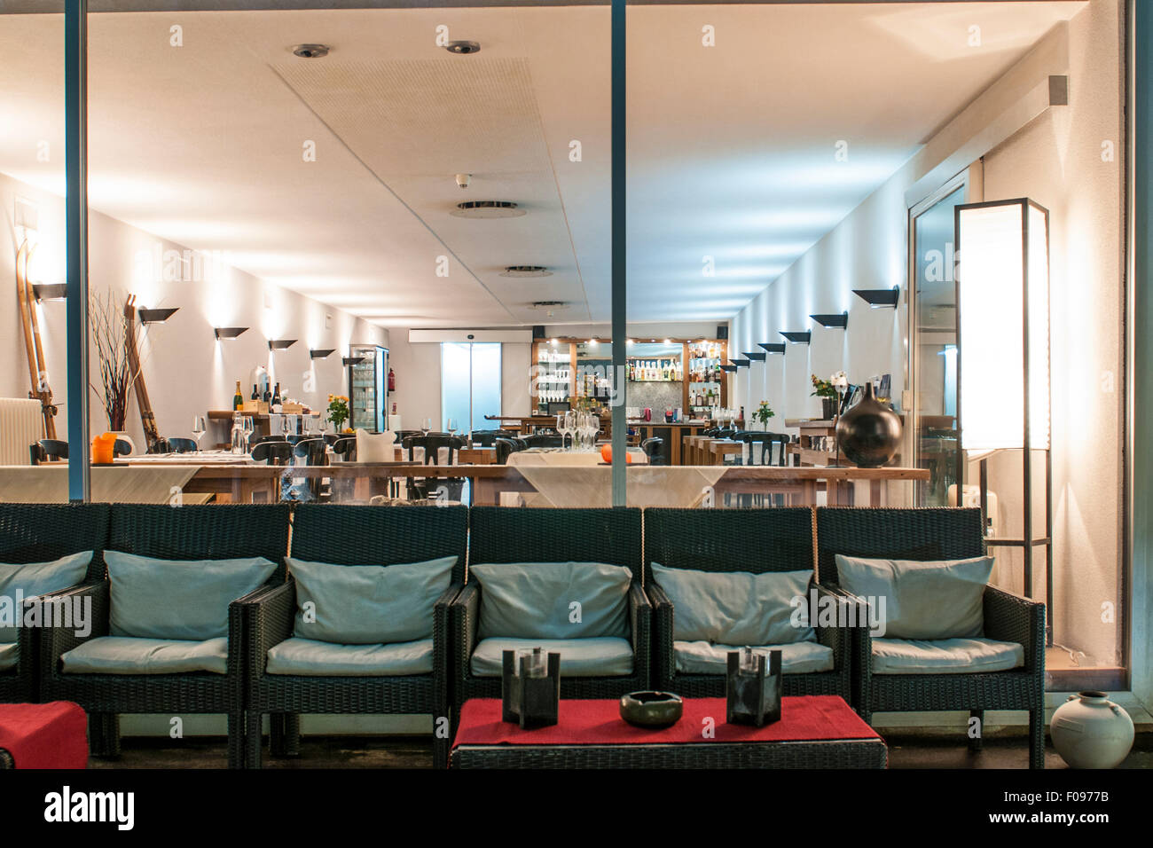 Switzerland, Gotthard pass, La Claustra hotel Stock Photo - Alamy