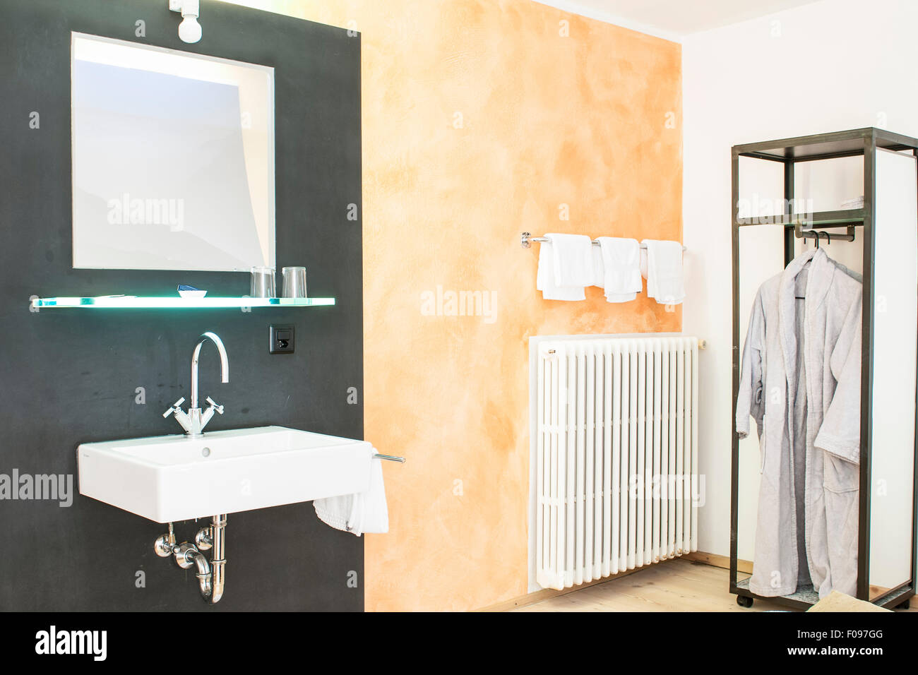 Switzerland, Gotthard pass, La Claustra hotel Stock Photo - Alamy