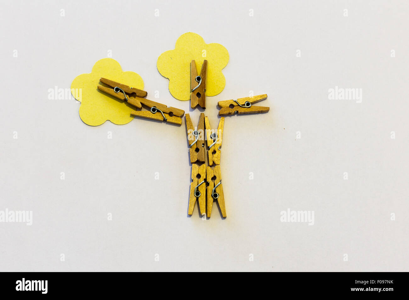 Clothespin tree hi-res stock photography and images - Alamy