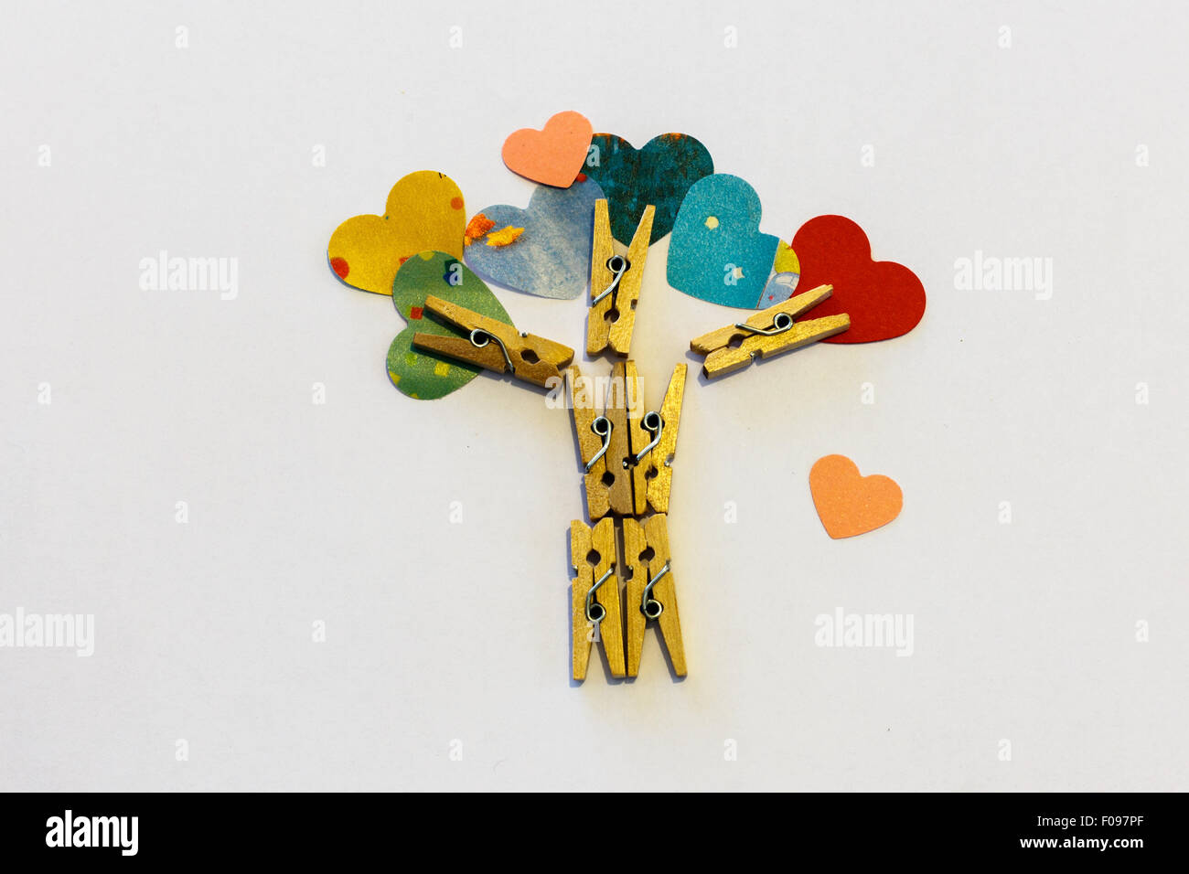Clothespin tree hi-res stock photography and images - Alamy