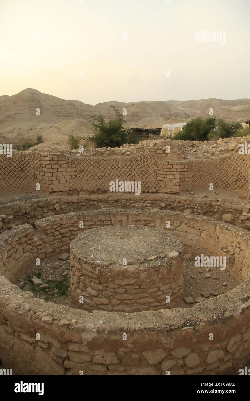 Jericho, a Bath at Herod's third palace Stock Photo - Alamy