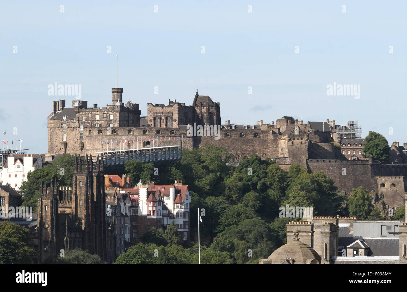 Edinburgh castle stage hi-res stock photography and images - Alamy