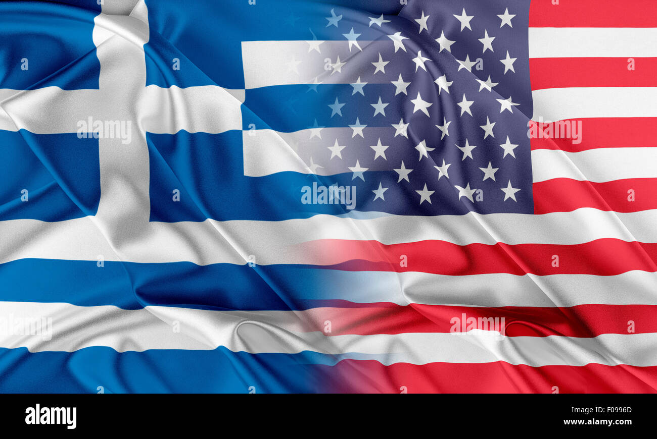 USA and Greece Stock Photo - Alamy