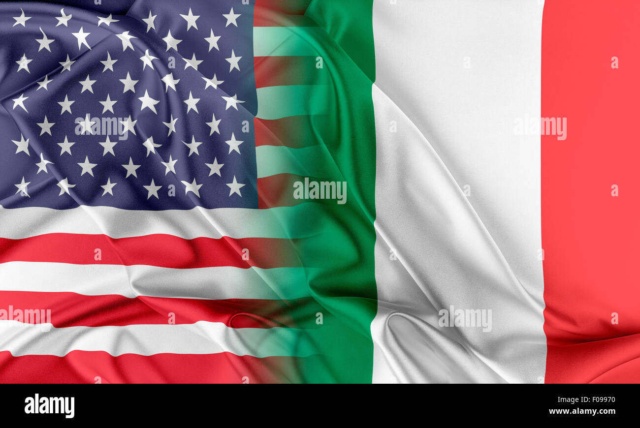 USA and Italy Stock Photo - Alamy