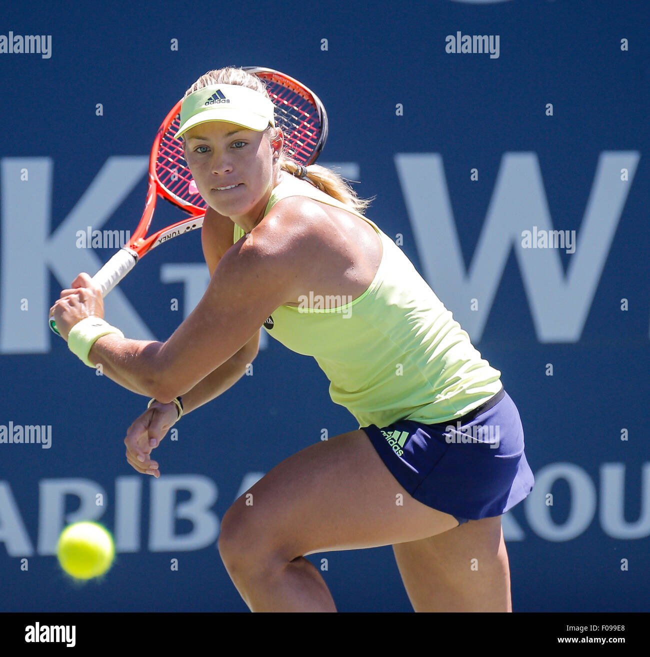 Stanford, CA. 09th Aug, 2015. '' CORRECTED CAPTION '' Angelique Kerber ...