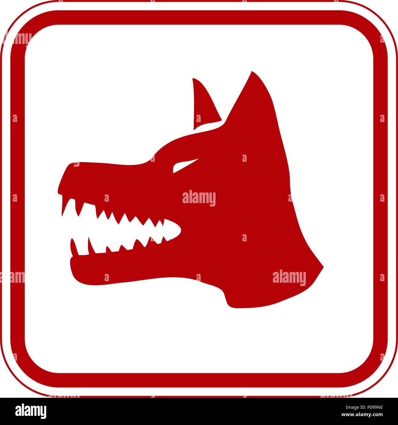 Angry dog red hi-res stock photography and images - Alamy