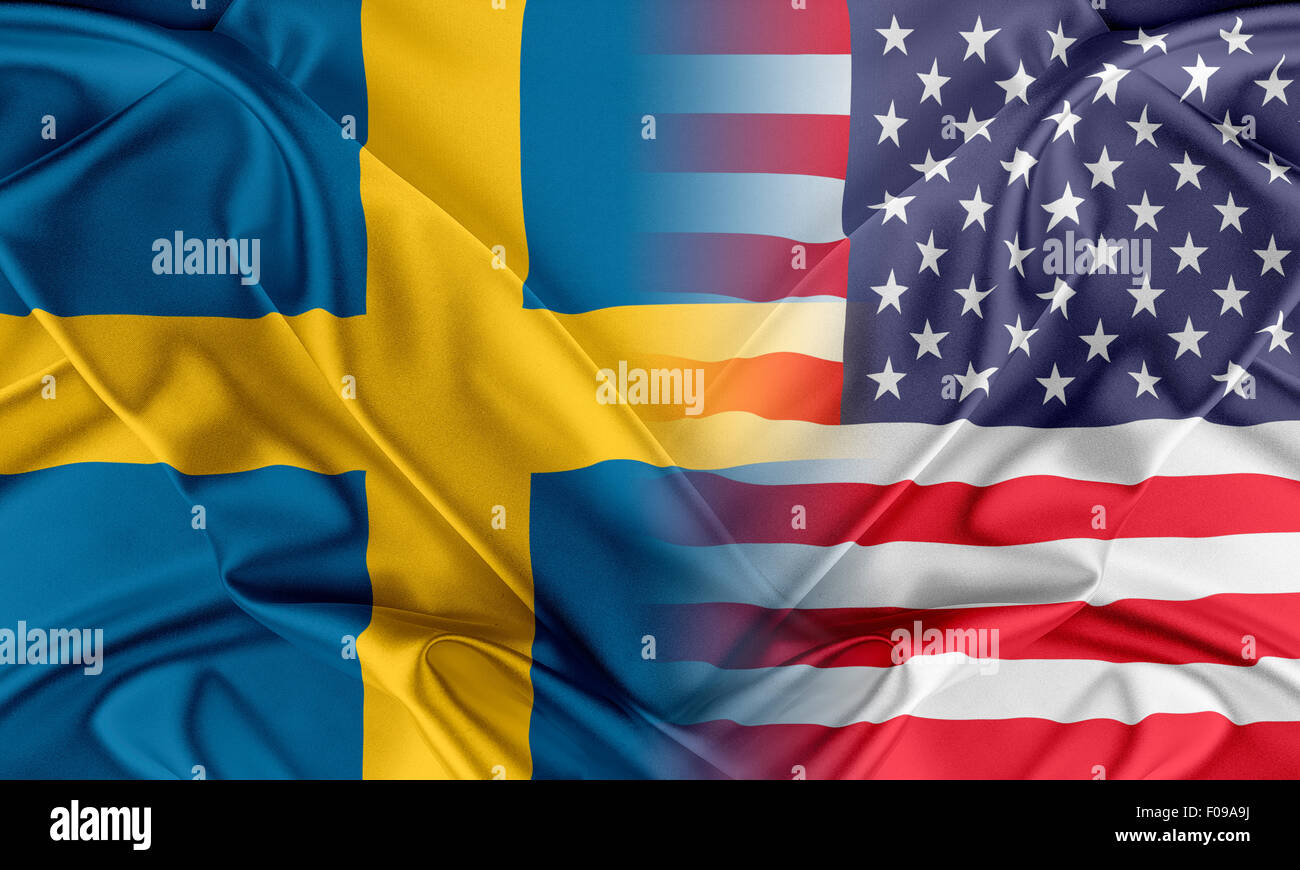 USA and Sweden Stock Photo - Alamy