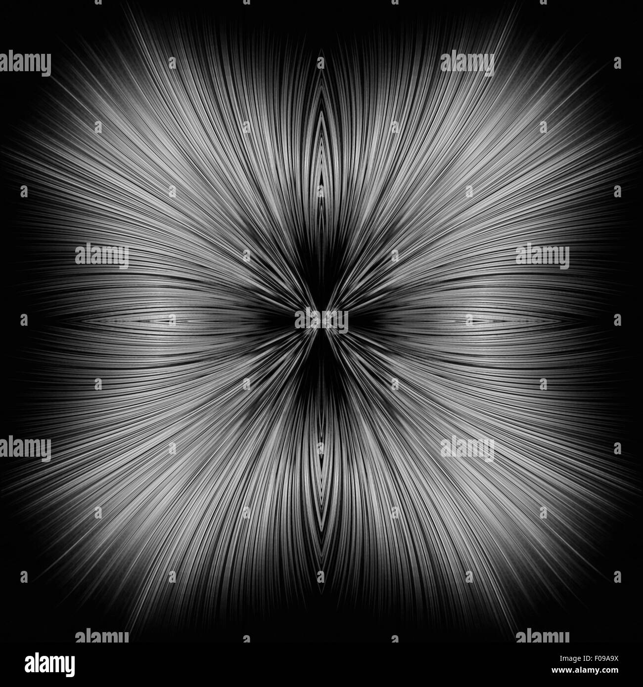 Explosion from center Black and White Stock Photos & Images - Alamy