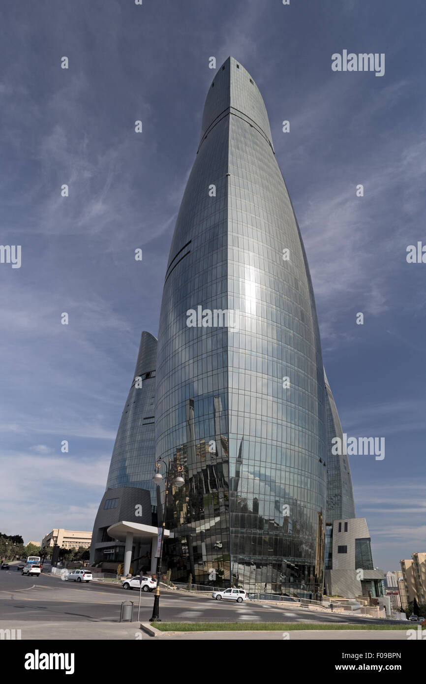 Flame Towers, Baku, Azerbaijan Stock Photo - Alamy