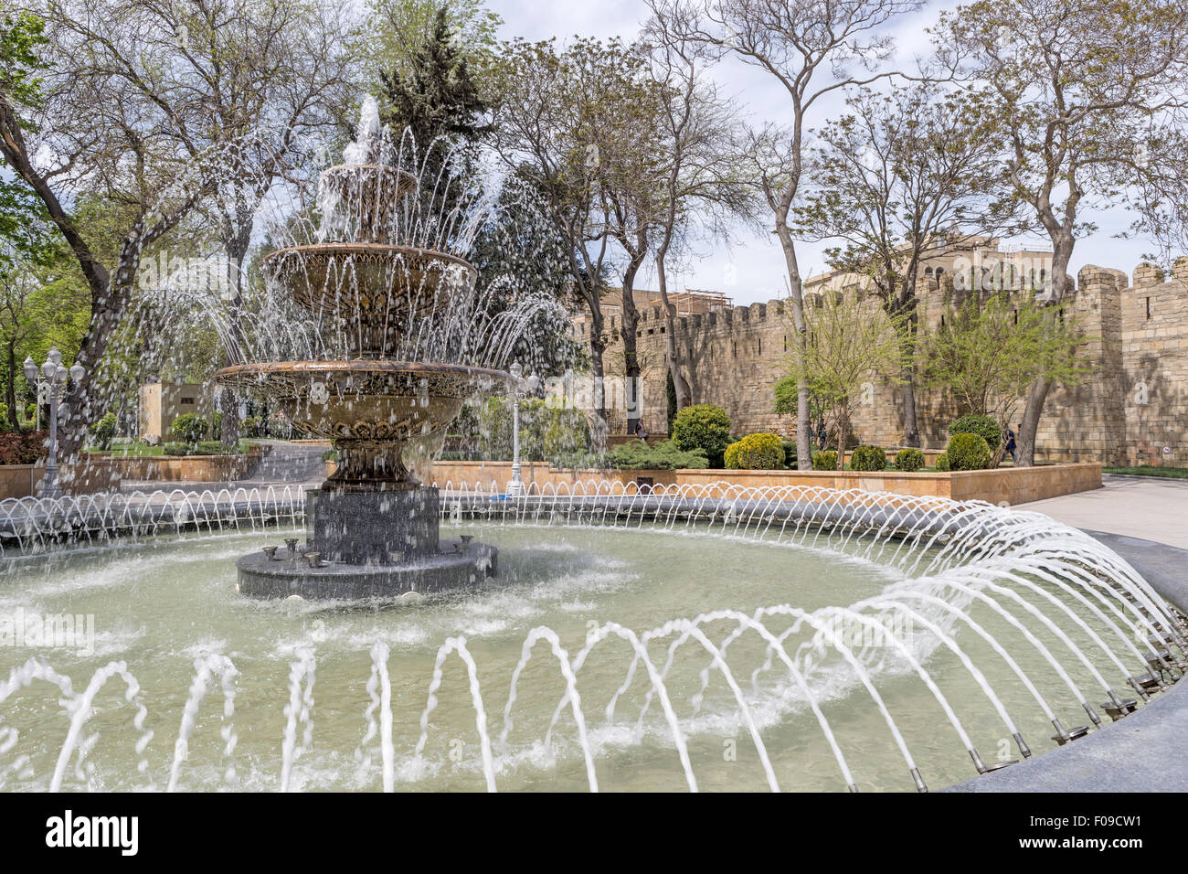 Fountain, Philarmonia Park aka Filarmonia Park or Philharmonia Garden ...