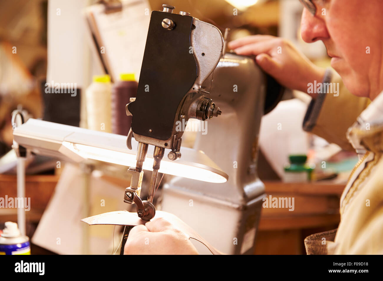 Stitching shoes hi-res stock photography and images - Alamy