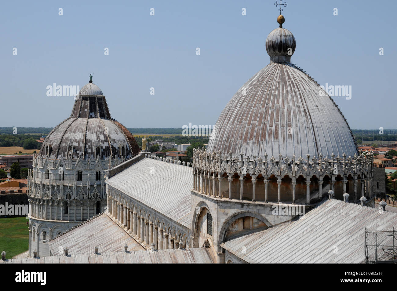 The leaning tower of pisa top view hi-res stock photography and images ...