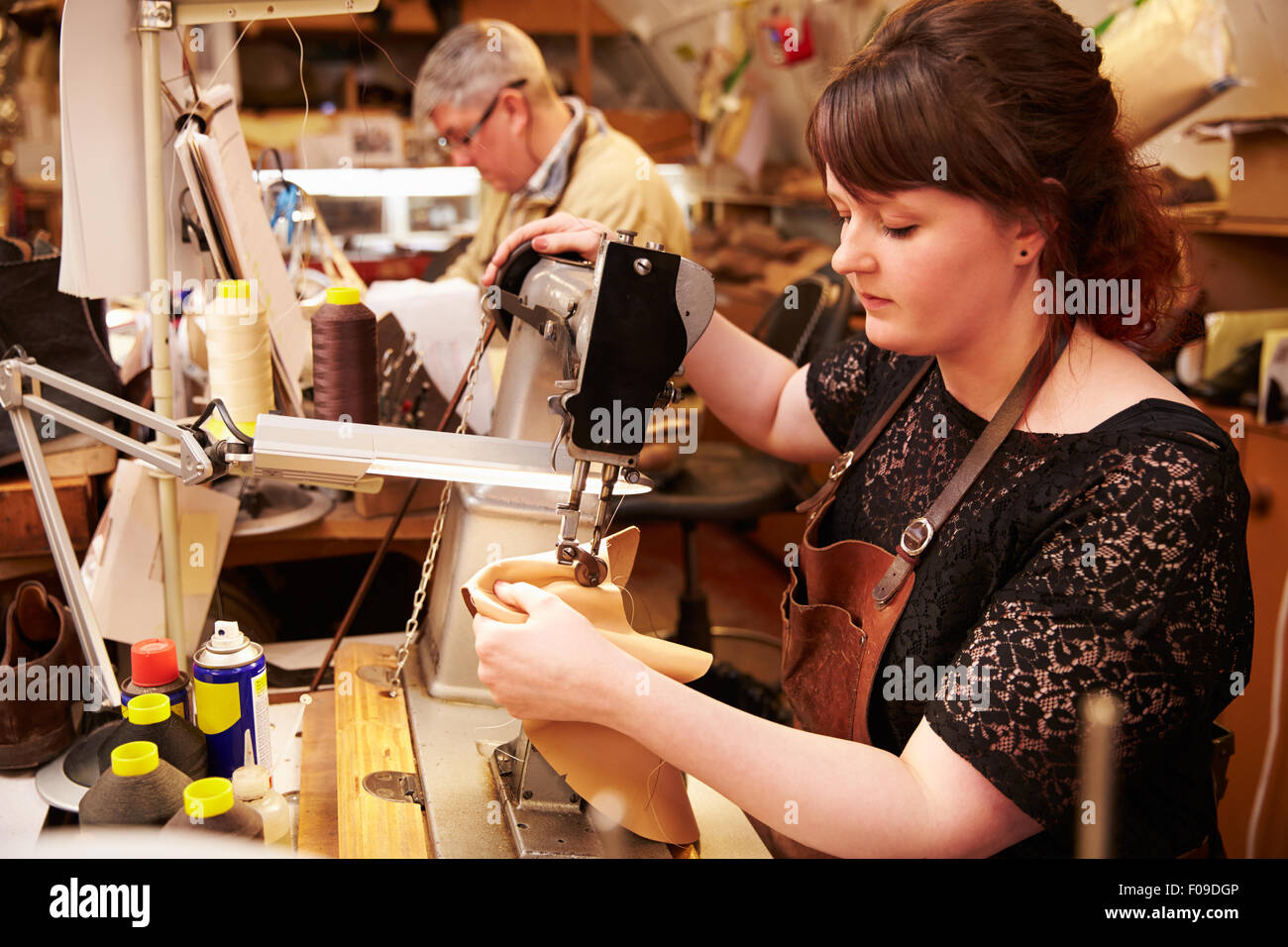 Bespoke shoemakers hi-res stock photography and images - Alamy