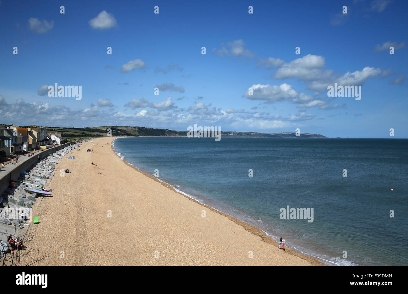 torcross at the end of slapton sands on the south devon coast Stock ...