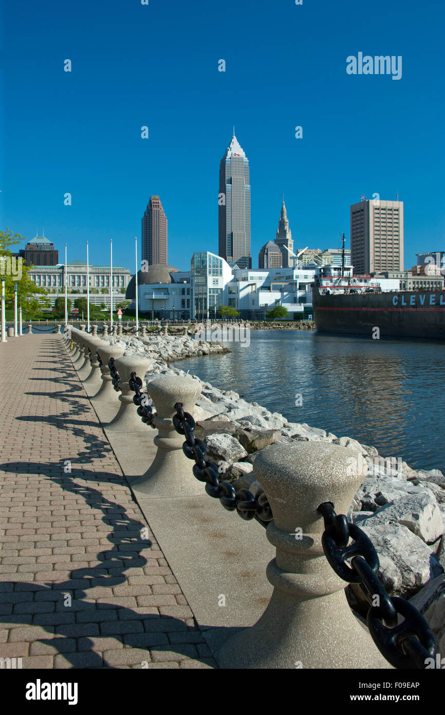WATERFRONT KEY BANK TOWER (©CESAR PELLI 1991) GREAT LAKES SCIENCE ...