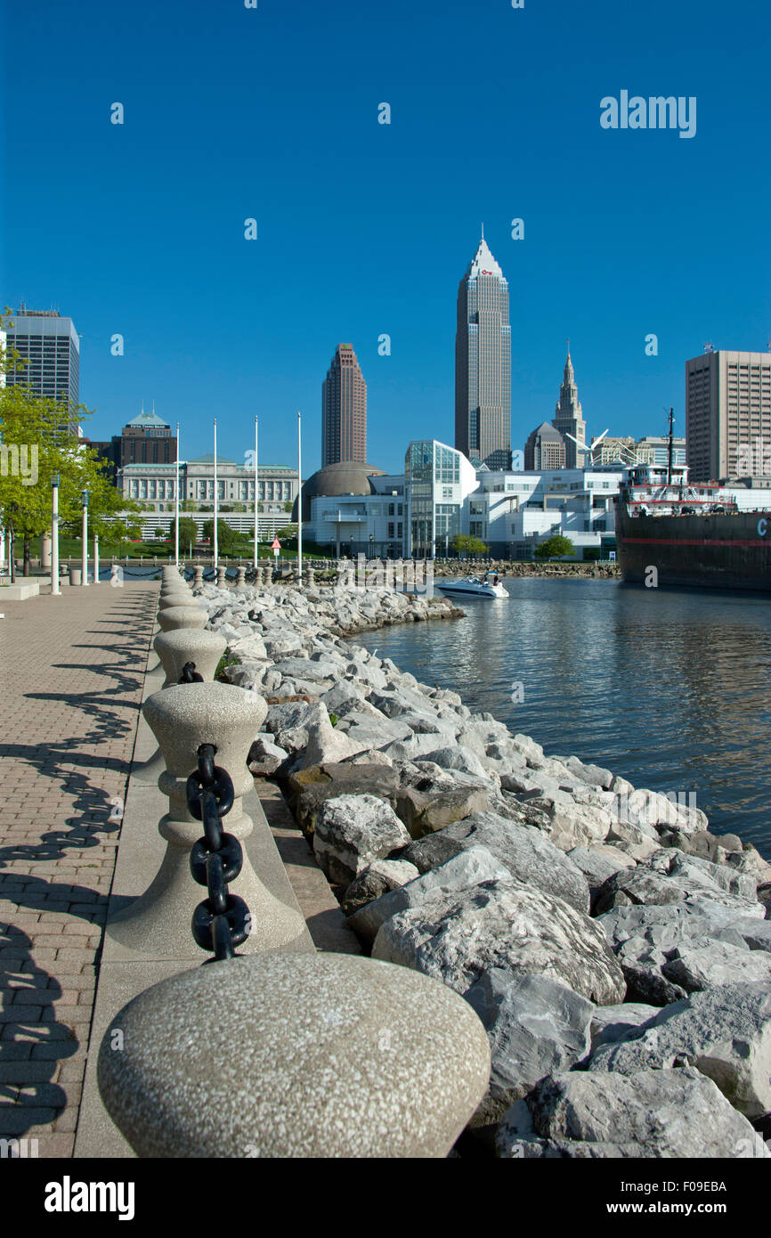 WATERFRONT KEY BANK TOWER (©CESAR PELLI 1991) GREAT LAKES SCIENCE ...