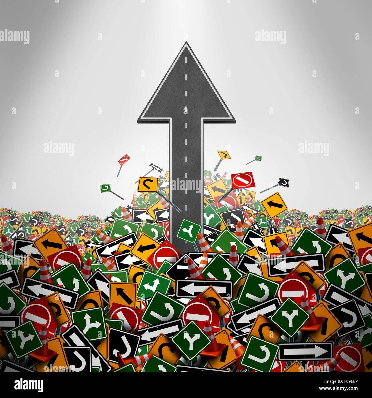 Traffic management road signs hi-res stock photography and images - Alamy