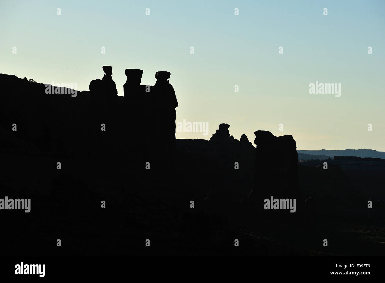 Monuments in Arches National Park in Moab, Utah. Photo for editorial ...