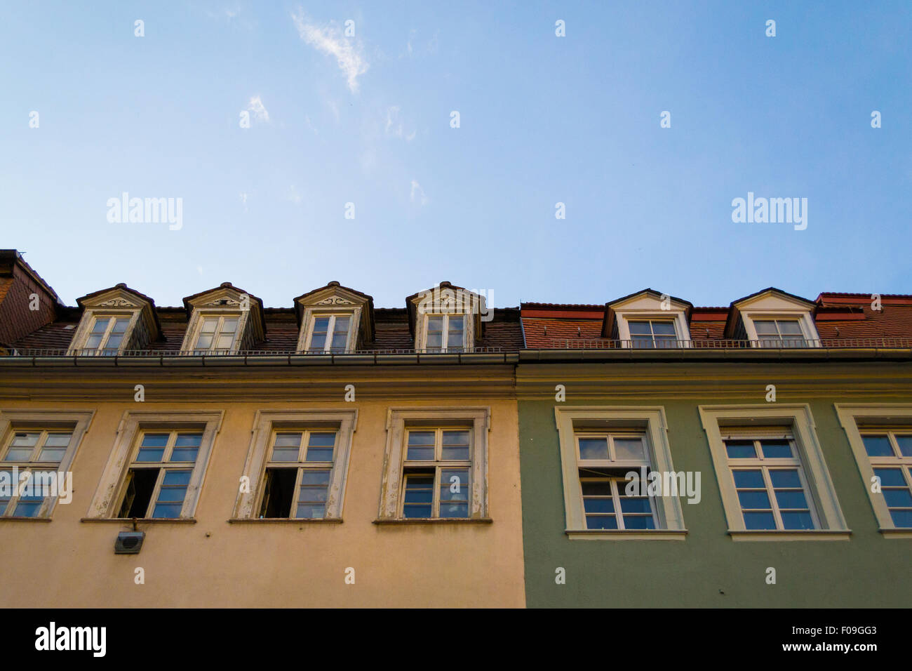 Colorfull buildings in Heidelberg Stock Photo - Alamy