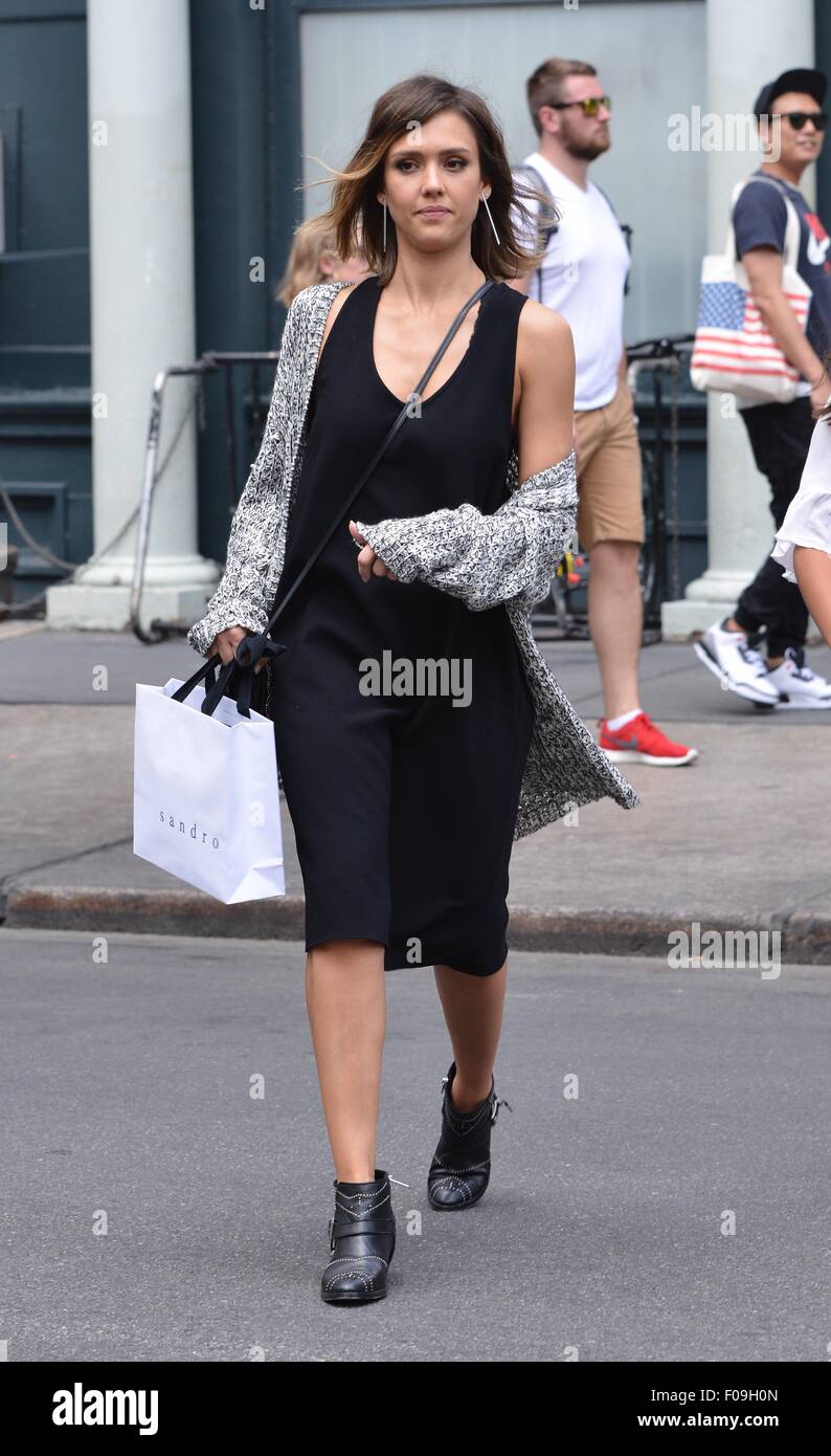 Jessica Alba out with friends in Soho Featuring: Jessica Alba Where ...