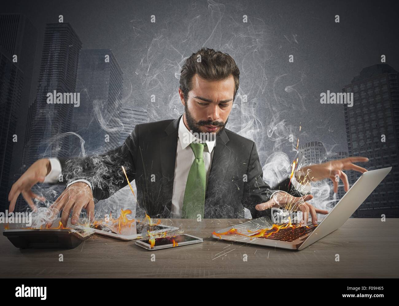 Overworked weariness hi-res stock photography and images - Alamy