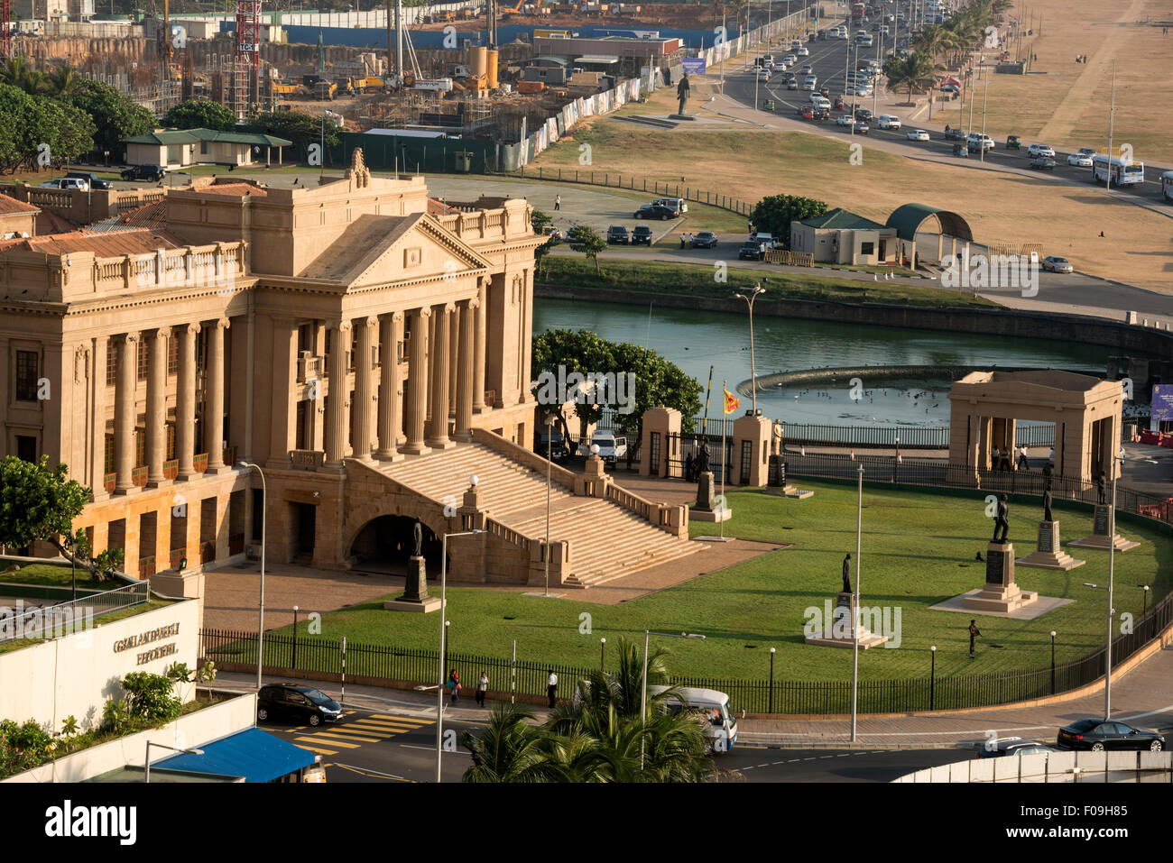 The old Parliament building is the Presidential Secretariat and office ...