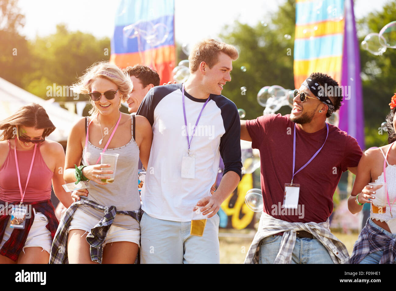 Walking through audience hi-res stock photography and images - Alamy