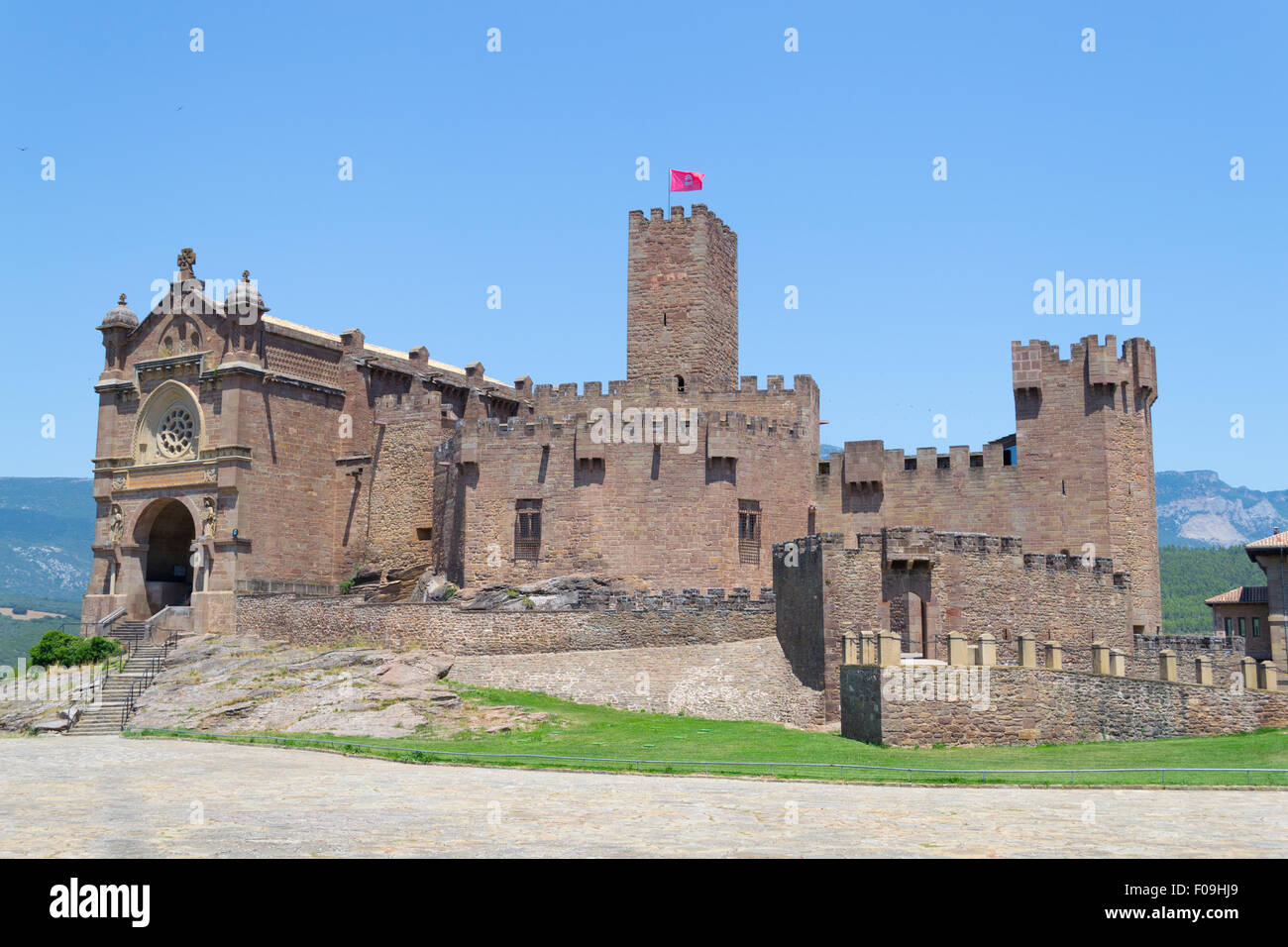 Located in a hill in the town of Javier (Spain) was built in the 10th ...