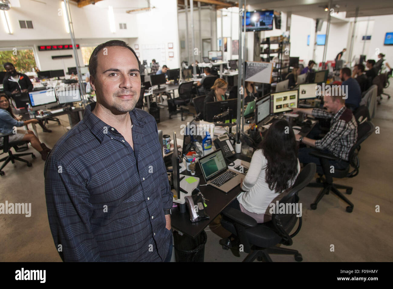 Los Angeles, California, USA. 8th July, 2015. Cameron Saless, Chief ...