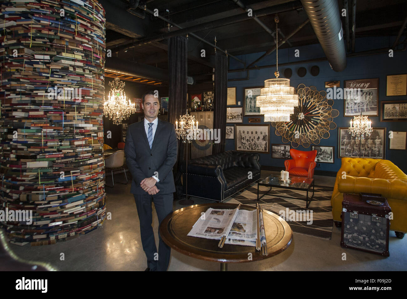 Los Angeles, California, USA. 14th July, 2015. Cory Hathaway, general ...